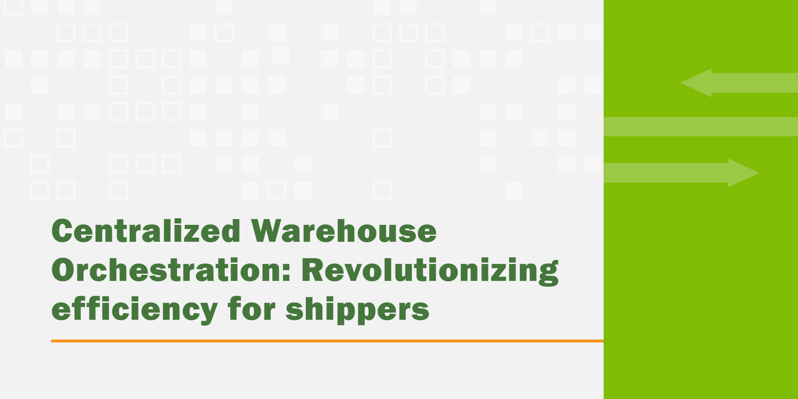 Centralized Warehouse Orchestration: Revolutionizing efficiency for ...