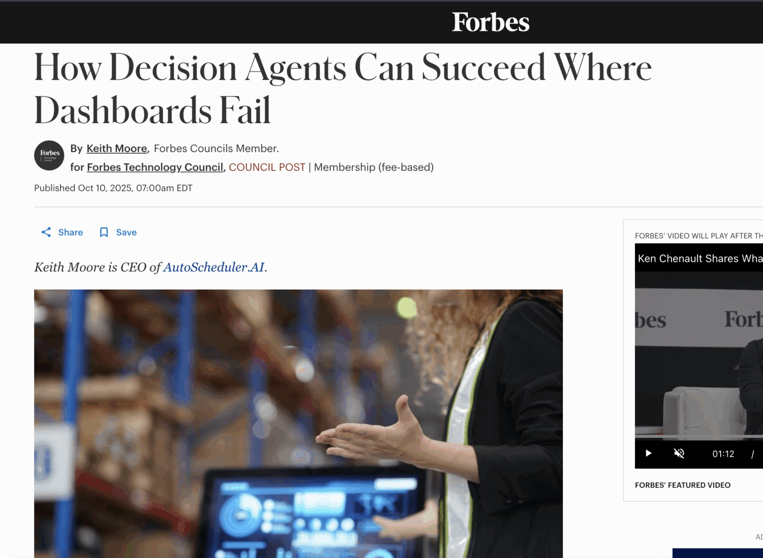 How Decision Agents Can Succeed Where Dashboards Fail - AutoScheduler.ai